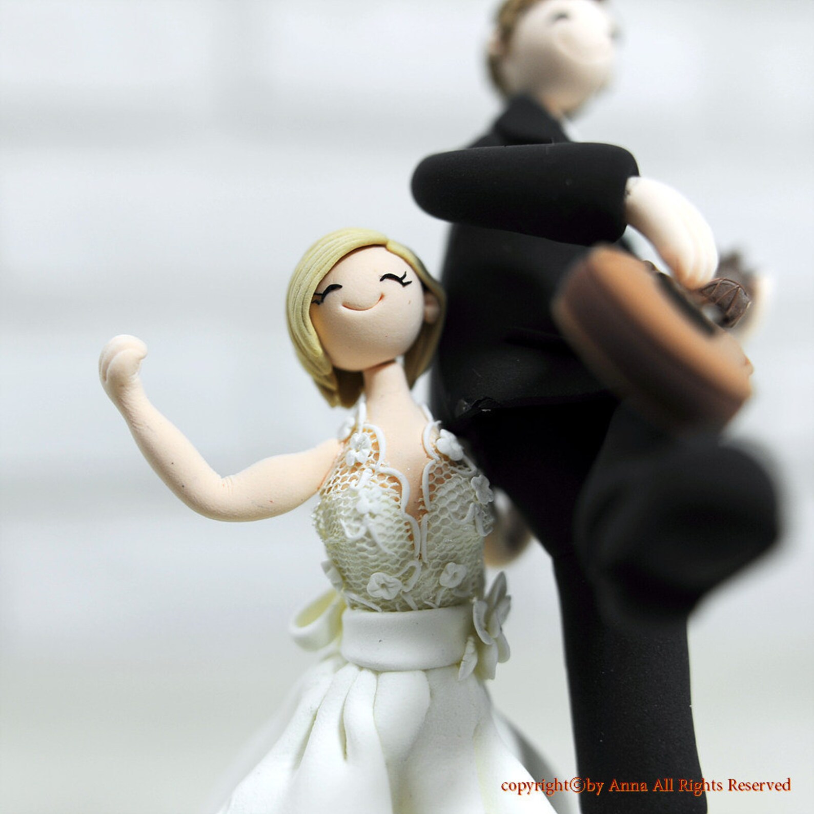 Fitness Instructor,musician Custom Wedding Cake Topper Decoration Gift ...