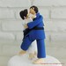 Custom Wedding Cake Topper - Jiu Jitsu, Judo Sports Mania - - Etsy