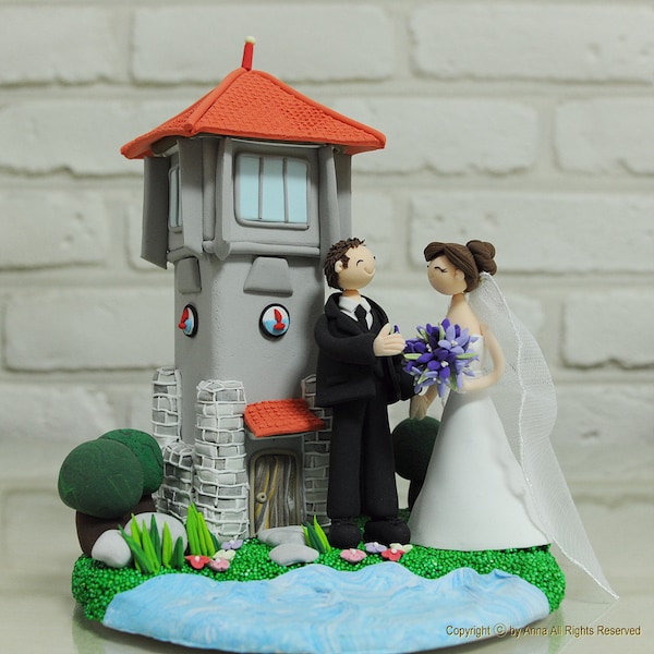 Lighthouse Cake Topper - Etsy