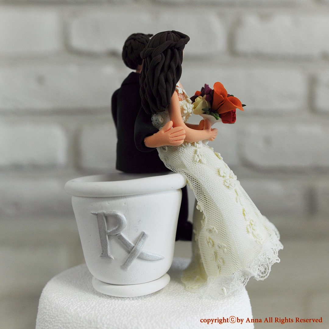 Pharmacist, Druggist, Chemist Wedding Cake Topper - Etsy