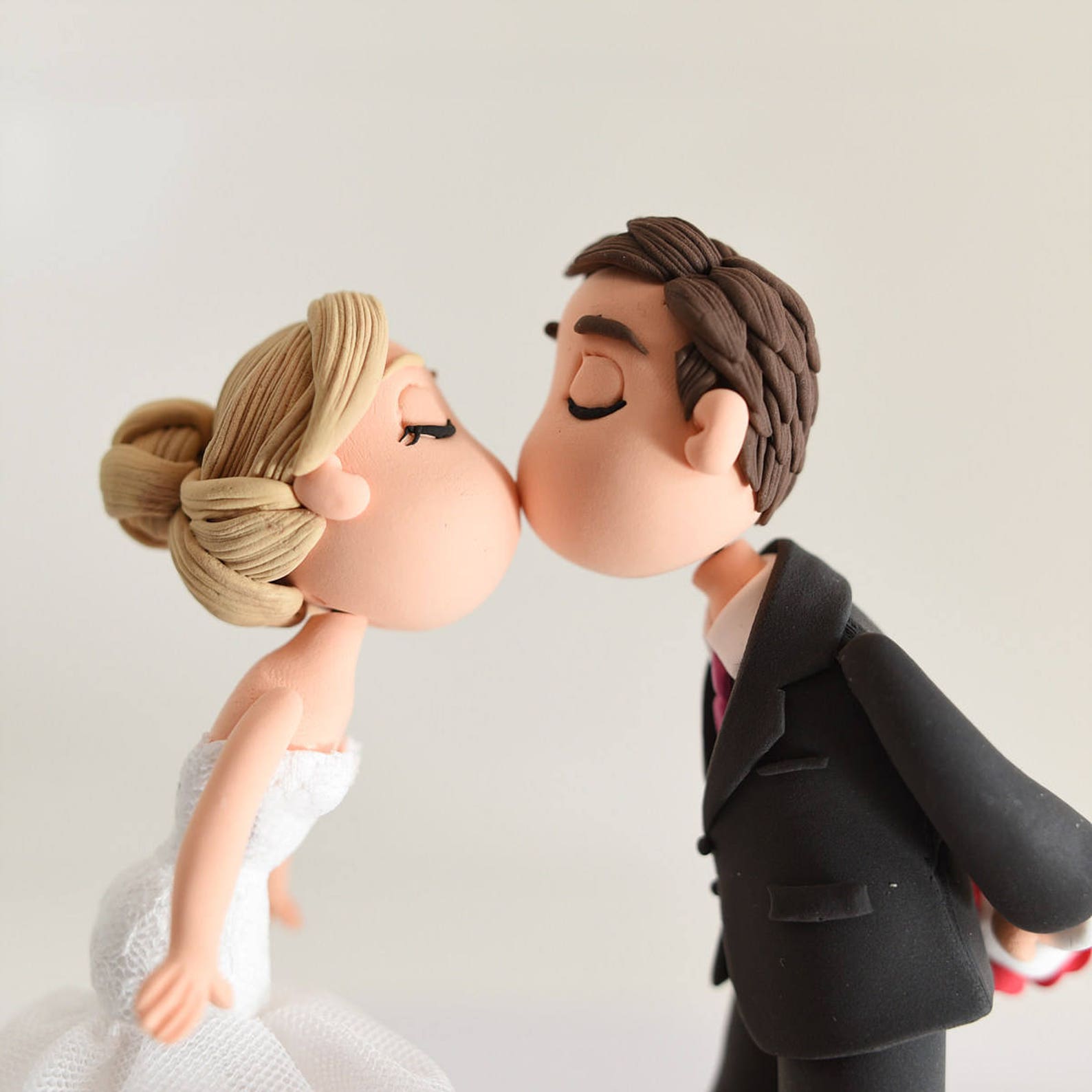 Lovely Couple Custom Wedding Cake Topper - Etsy