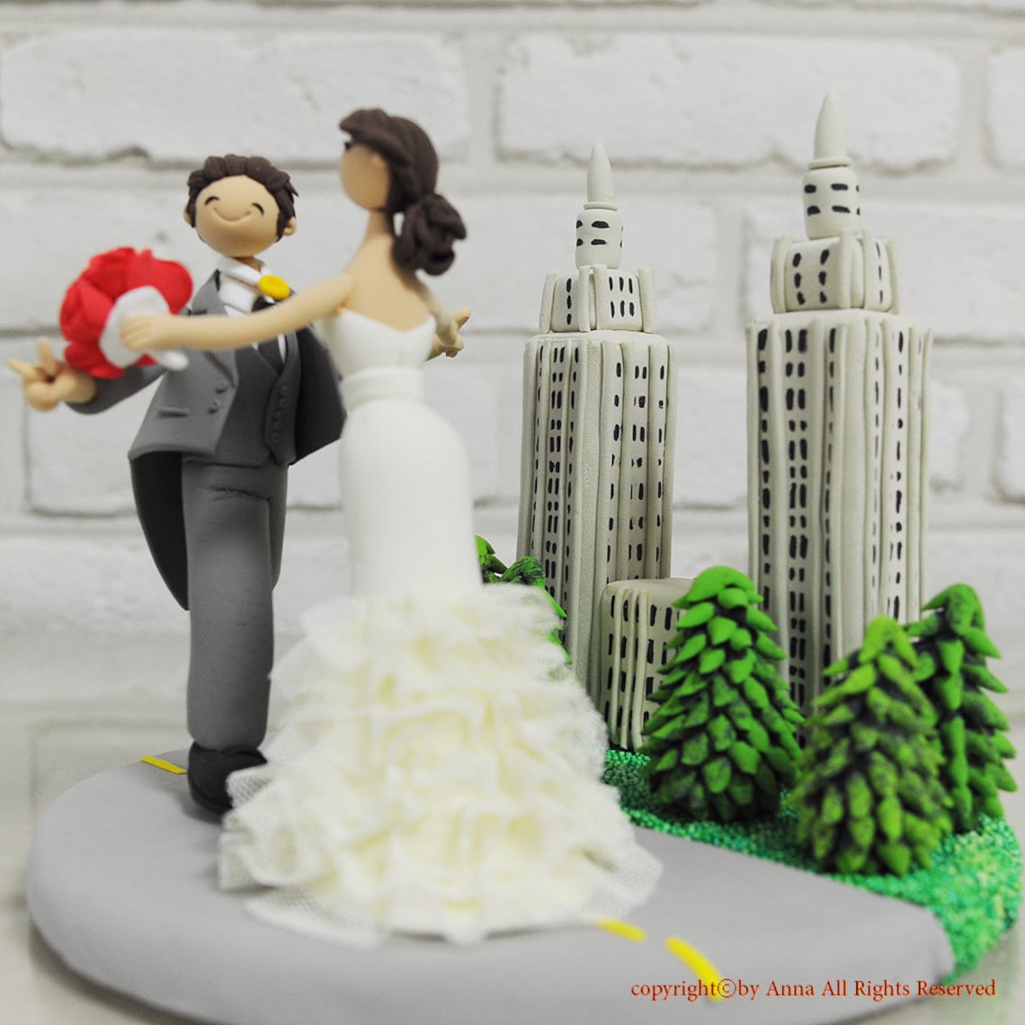 Custom Cake Topper new York Central Park - Etsy