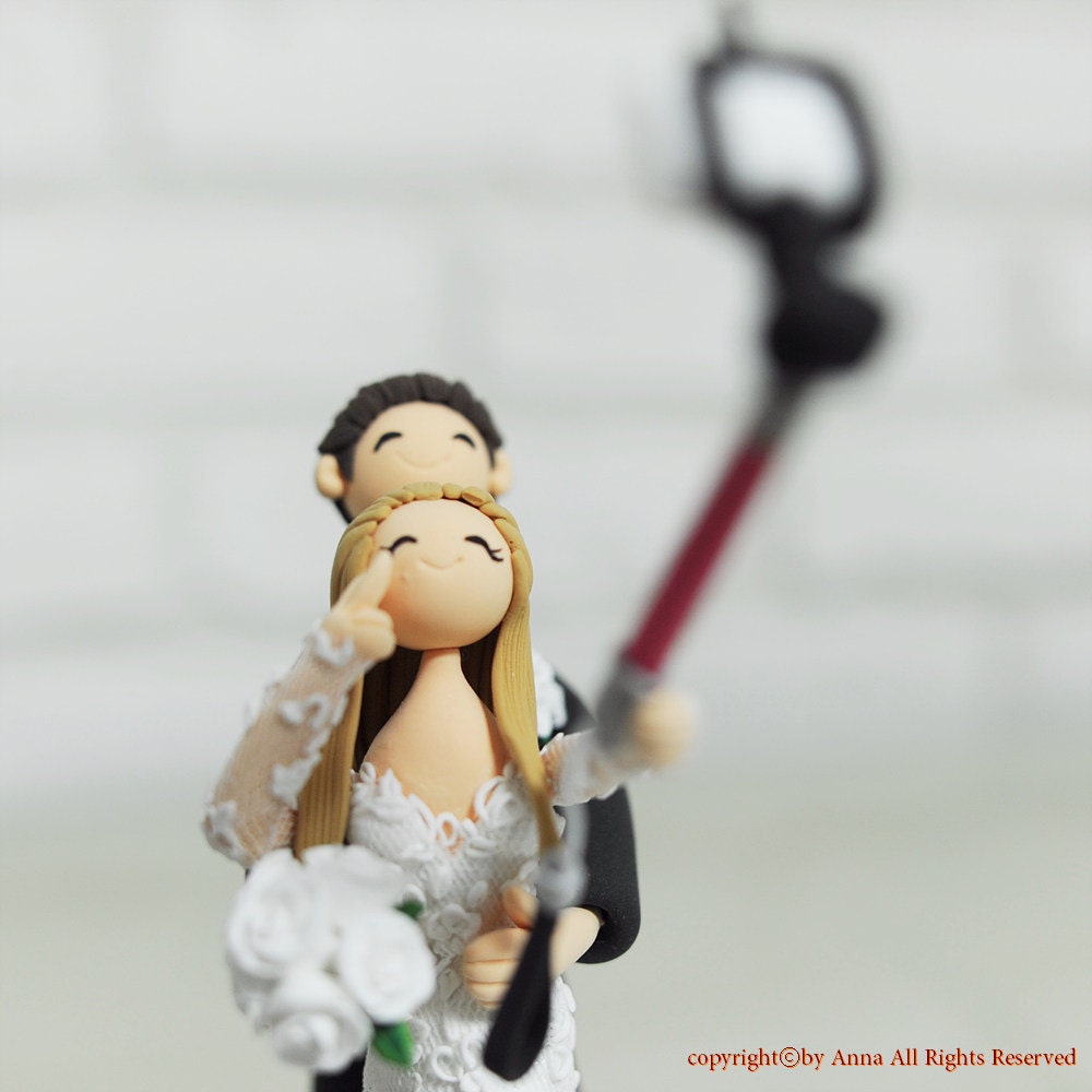 Custom Cake Topper -selfie Theme- - Etsy