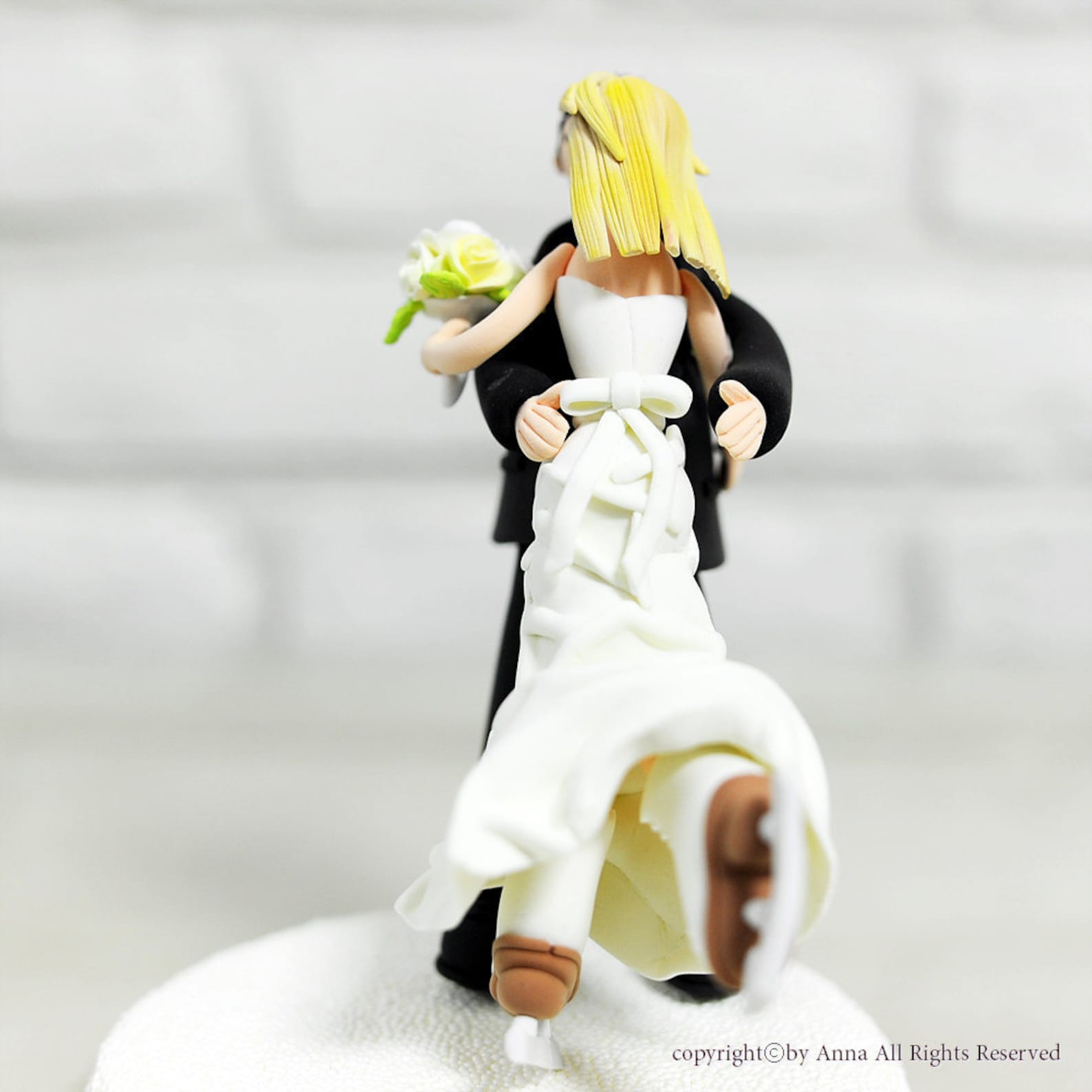 Figure Skating Couple Custom Wedding Cake Topper Decoration - Etsy