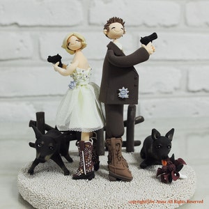 Detective Agent Police Officer Custom Wedding Cake Topper - Etsy