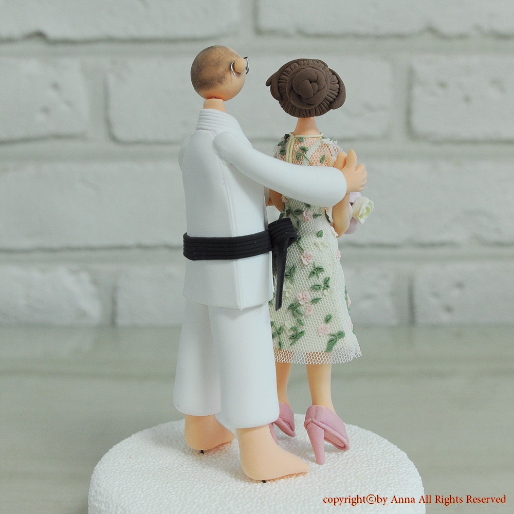 Judo Hapkido Jujitsu Custom Wedding Cake Topper Decoration - Etsy Australia
