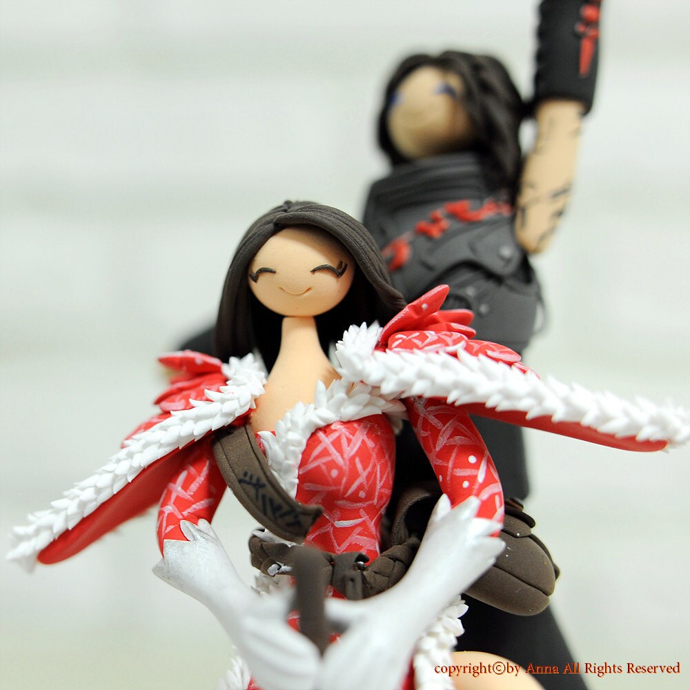 Barbarian Theme Custom Wedding Cake Topper Decoration Keepsake - Etsy