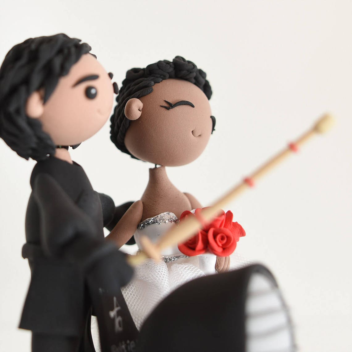 Fencing Couple Custom Wedding Cake Topper - Etsy