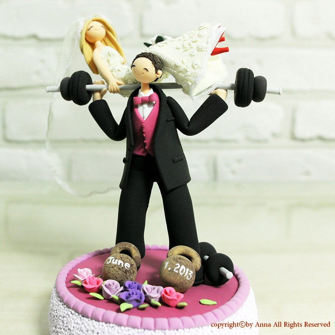 Custom Cake Topper -weight Lifter, Gymnastics- - Etsy