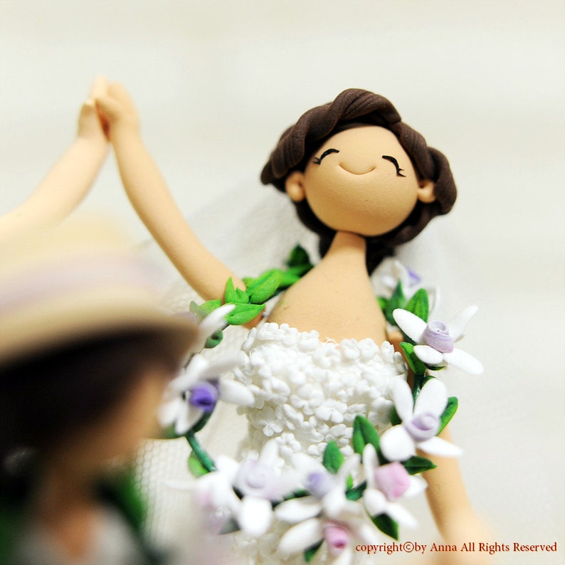 Outdoor Garden Theme Custom Wedding Cake Topper Decoration - Etsy