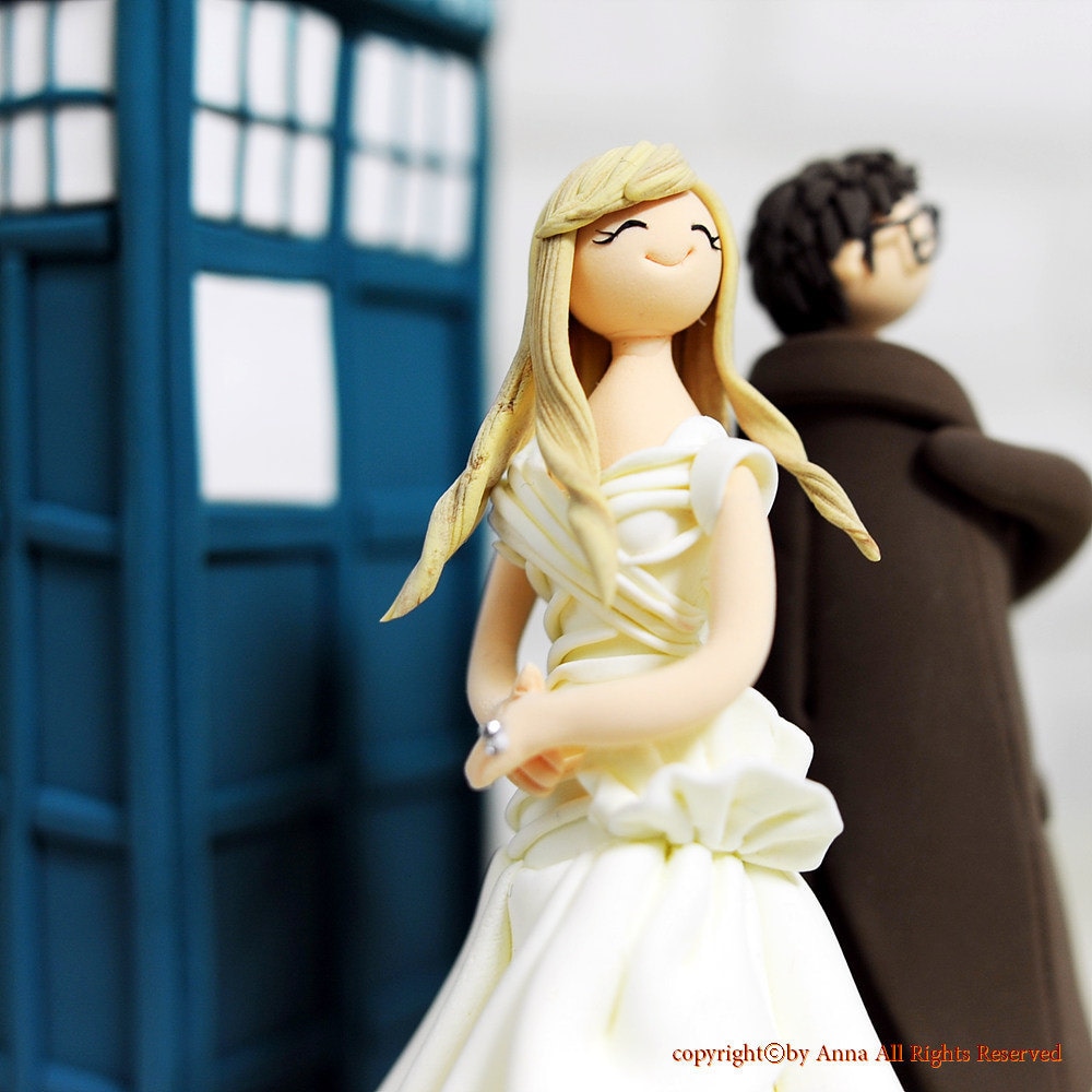 Doctor Who Wedding Cake Topper Decoration Gift Keepsake - Etsy