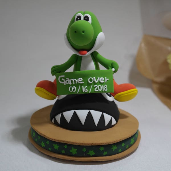 Yoshi Cake Topper - Etsy