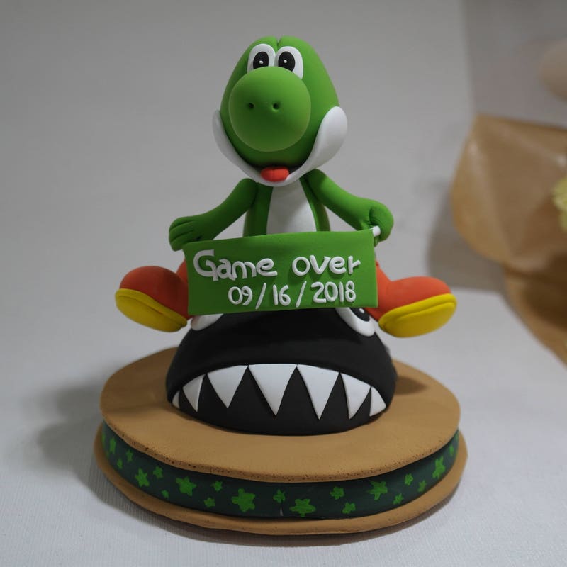 Yoshi Cake Topper - Etsy