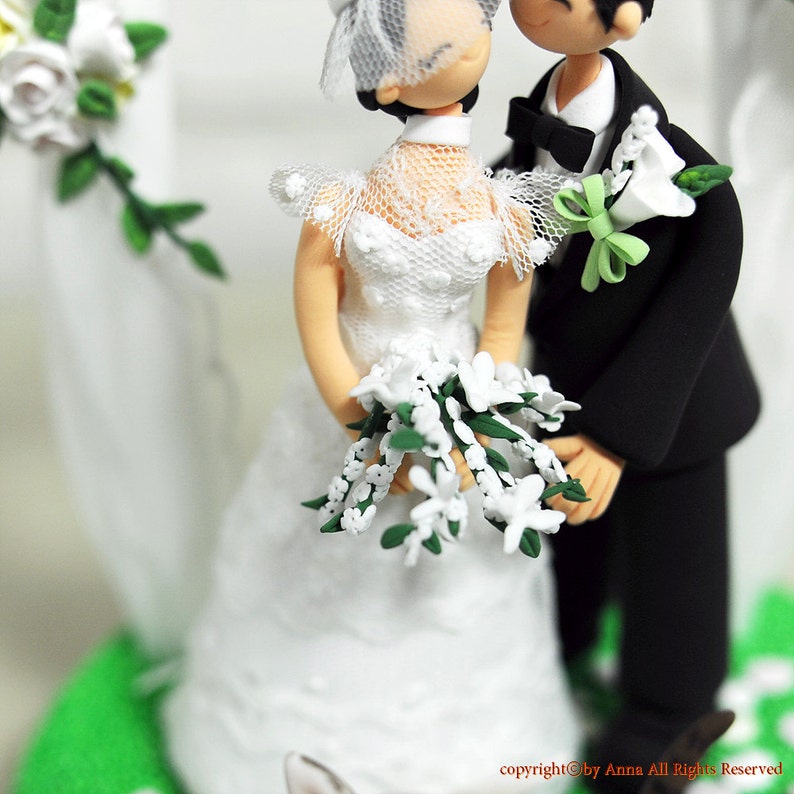 Outdoor Arch Custom Wedding Cake Topper Decoration Gift - Etsy