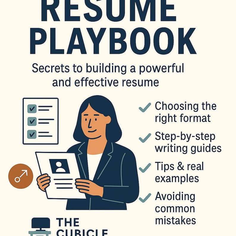 The Resume Playbook | Job Search Guide | Resume Writing Ebook | Career ...
