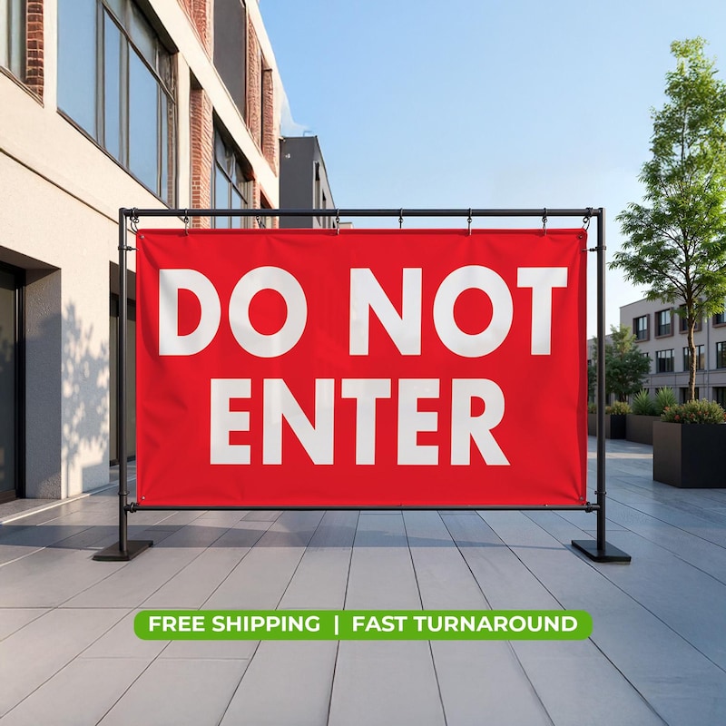 Do Not Enter Signage - Etsy Singapore