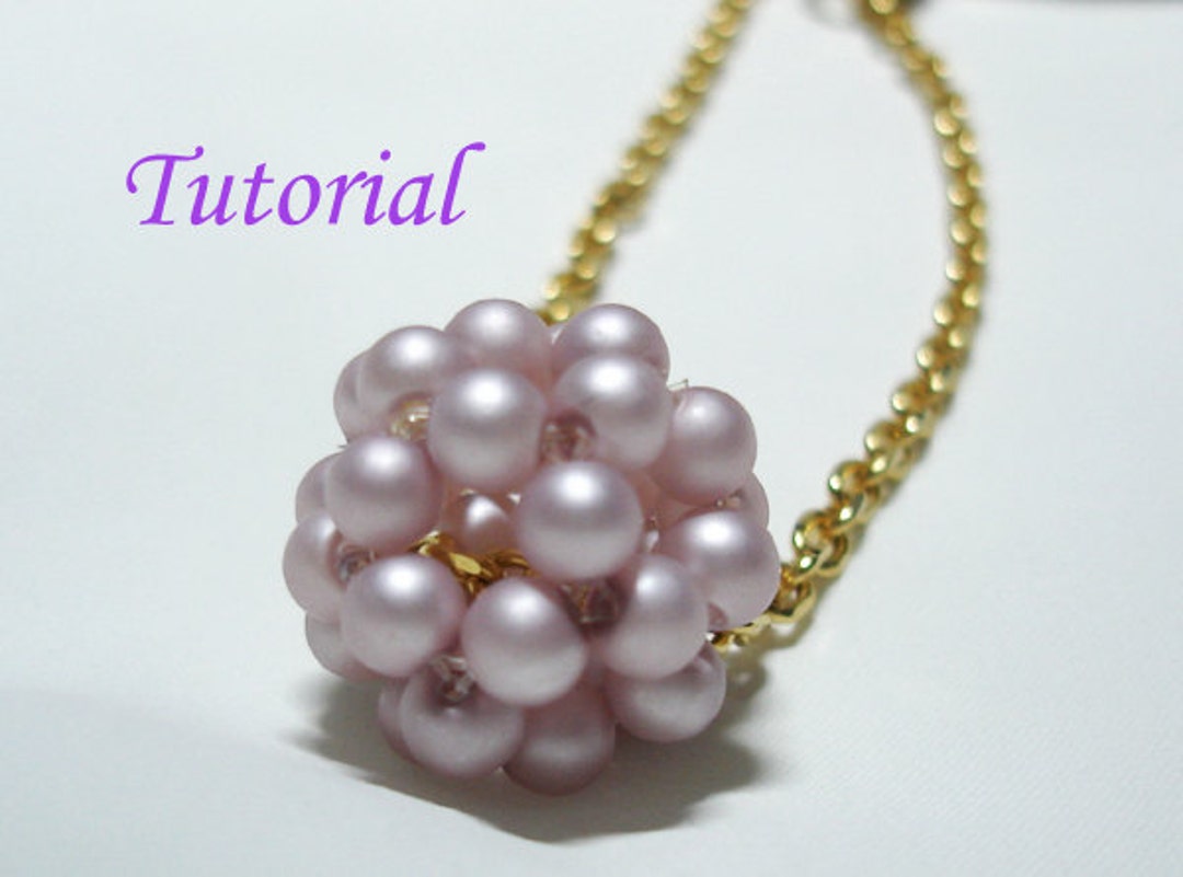 Beading Tutorial - Beaded Ball Pattern - Etsy