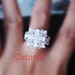 Beading Tutorial - Beaded Snow Diamond Ring Pattern - Etsy