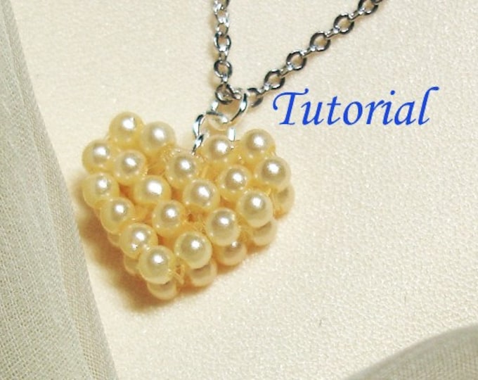 Beading Tutorial - Beaded Heart of Love - Etsy