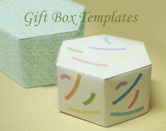 Printable Rectangular Jewelry Gift Box Template | Etsy