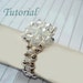 Beading Tutorial - Beaded Snow Diamond Ring Pattern - Etsy
