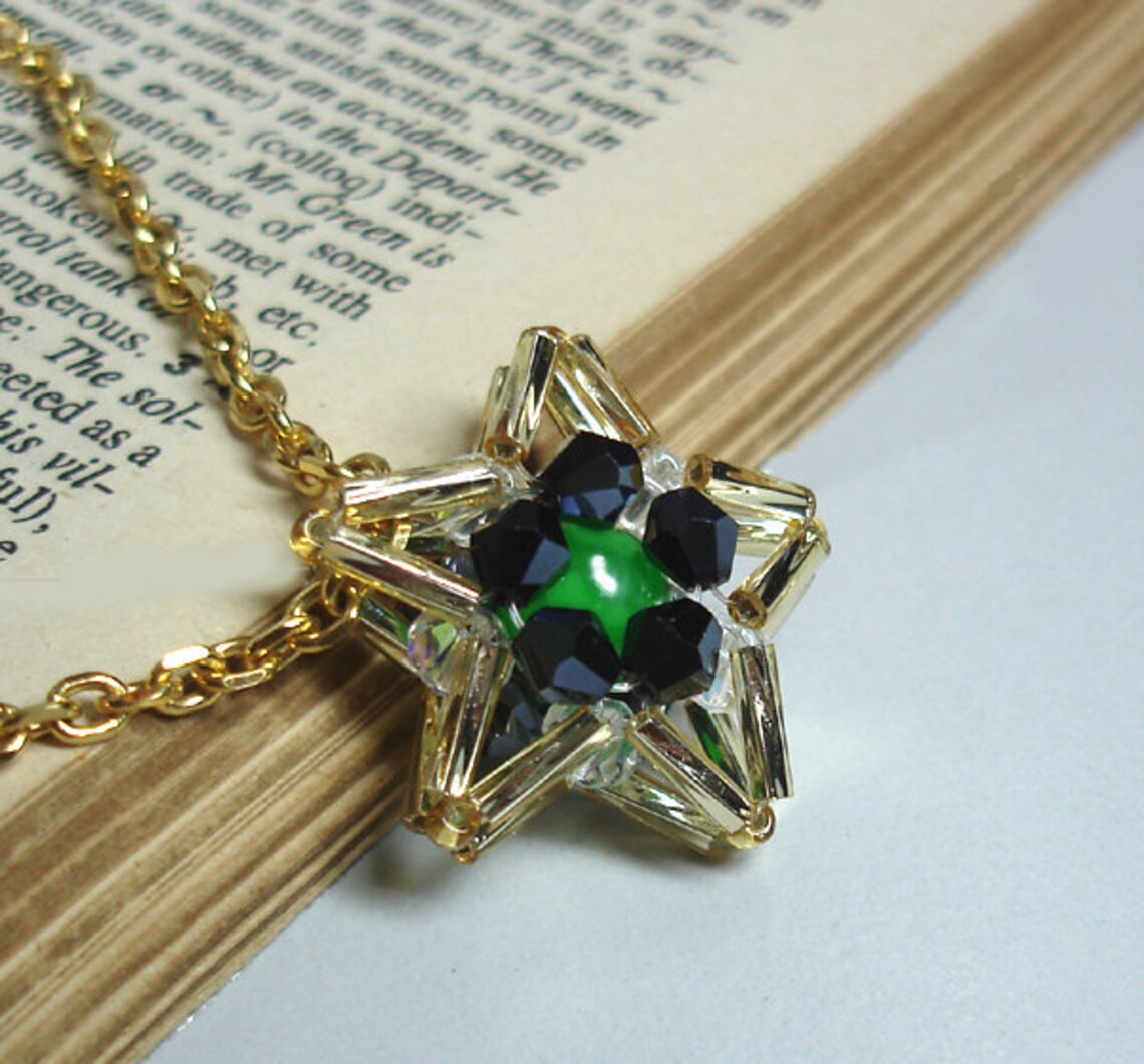 Beading Tutorial - Beaded Midnight Star Pendant - Etsy