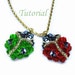 Beading Tutorial - Beaded Ladybug Pendant Pattern Ladybird Tutorial ...