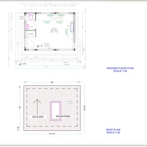 12x16 Ft Office - Storage Plan – 192 Sq Ft, Half Bath (sink + WC ...