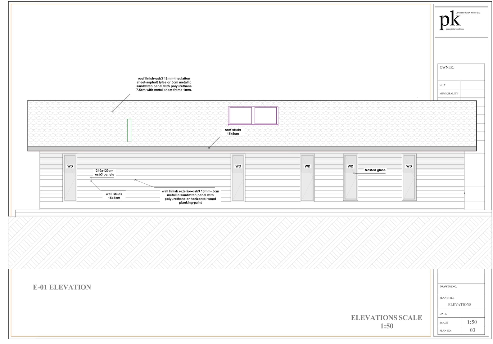 18x58 Ft - 1044 Sq Ft - 3 Bedroom Modern Shed Roof House Plan - Lean-to ...