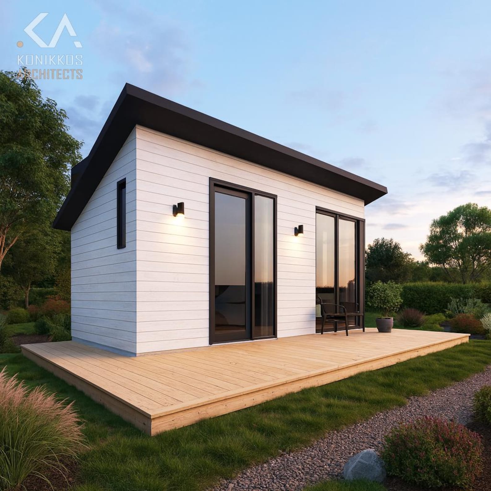 10x20 ADU Studio | 200 Sq Ft - Tiny House Cabin Plan | Backyard Guest ...