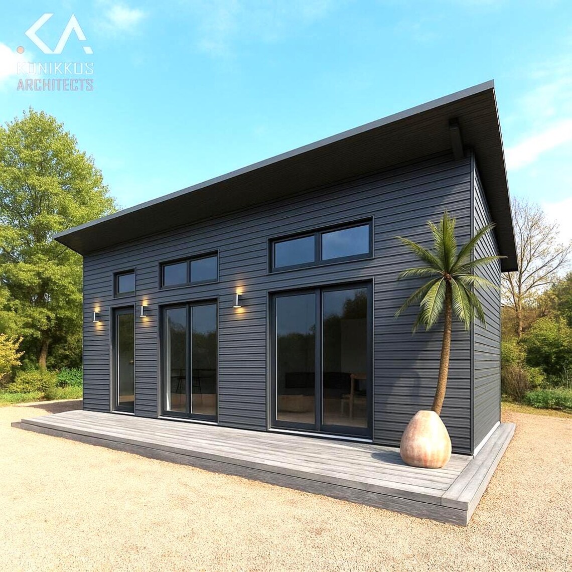 1 Bedroom - 300 Sq Ft - 10x30 Ft - Tiny Home ADU - Shed Wood Cabin ...