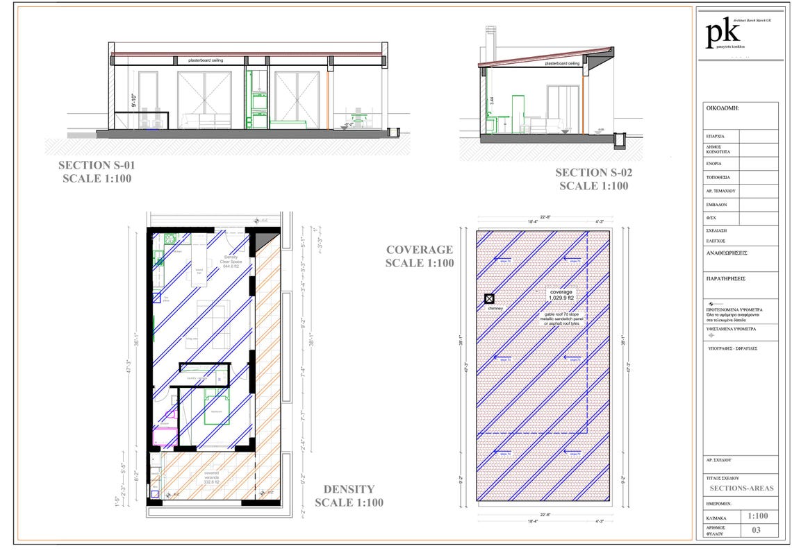 Modern 1 Bedroom Cabin House Plan – 18x38 Ft, 600 Sq Ft + Porch, ADU ...