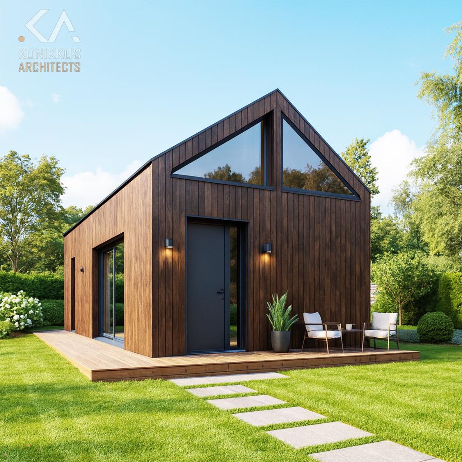 18x38 Ft - 1 Bedroom 684 Sq Ft - Modern Barn House Design ...