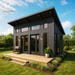 14x20 Ft Office + Storage Plan – 280 Sq. Ft, Grey, Full Bath, Multiple ...
