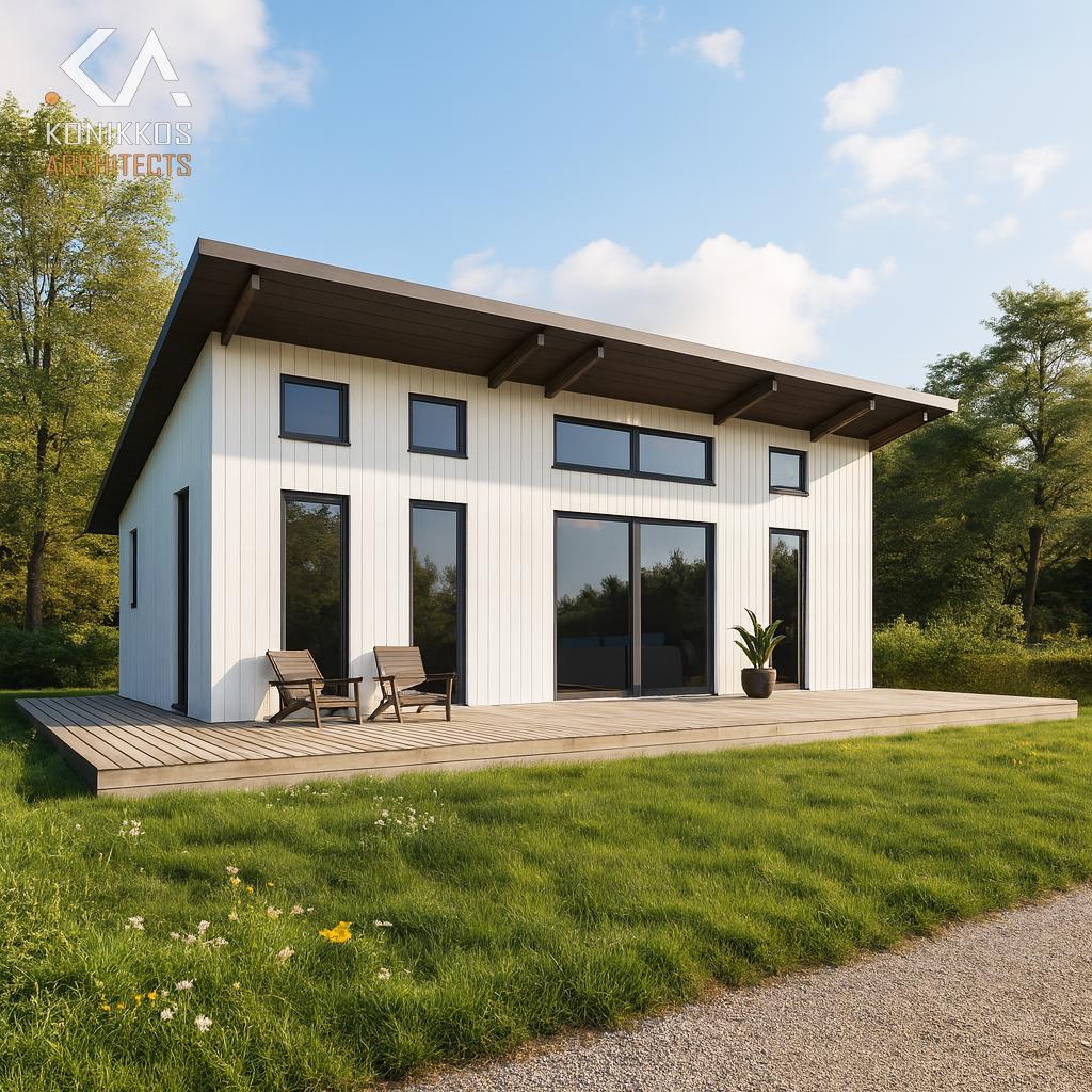 Office & Storage Plan 18x34 Ft – 612 Sq Ft Cabin - Wood Cabin Shed Roof ...