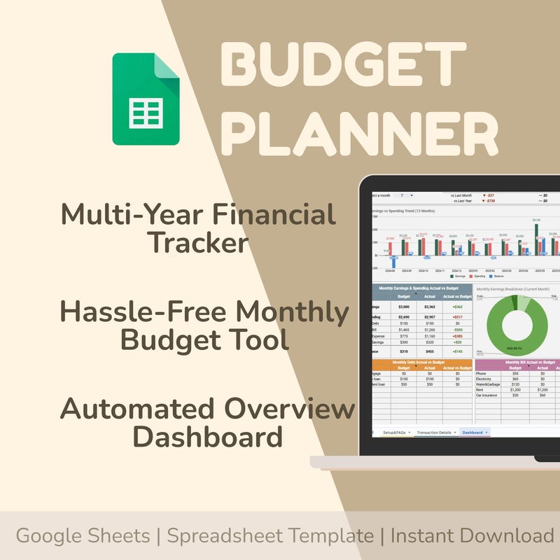 Monthly Multiyear Planners - Etsy