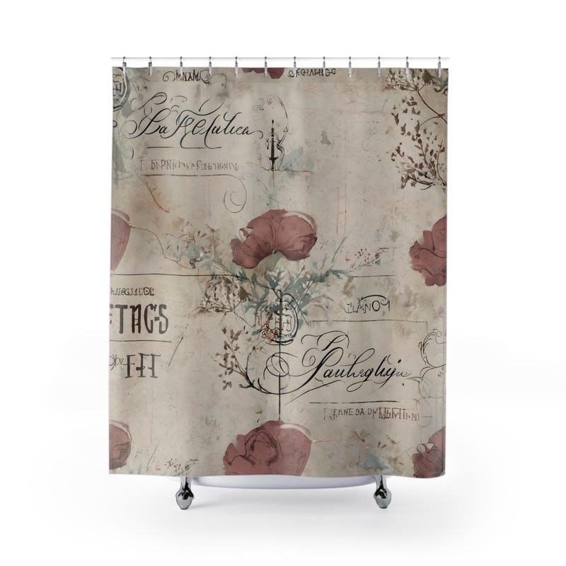 Paris Shower Curtain - Etsy