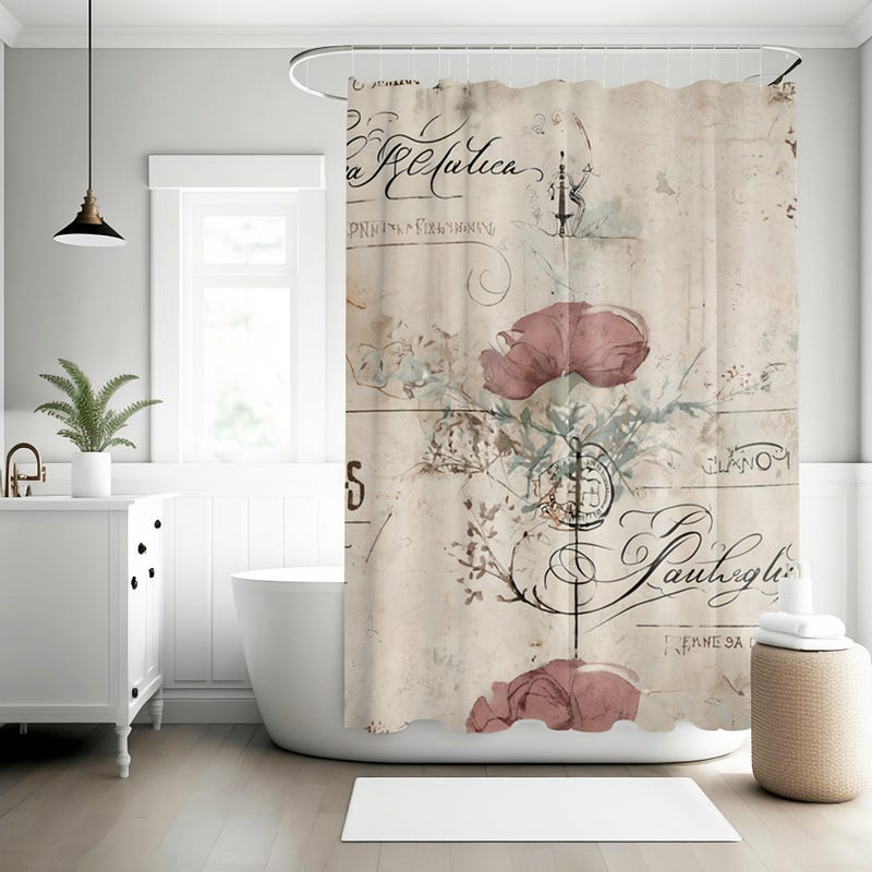 Paris Shower Curtain - Etsy