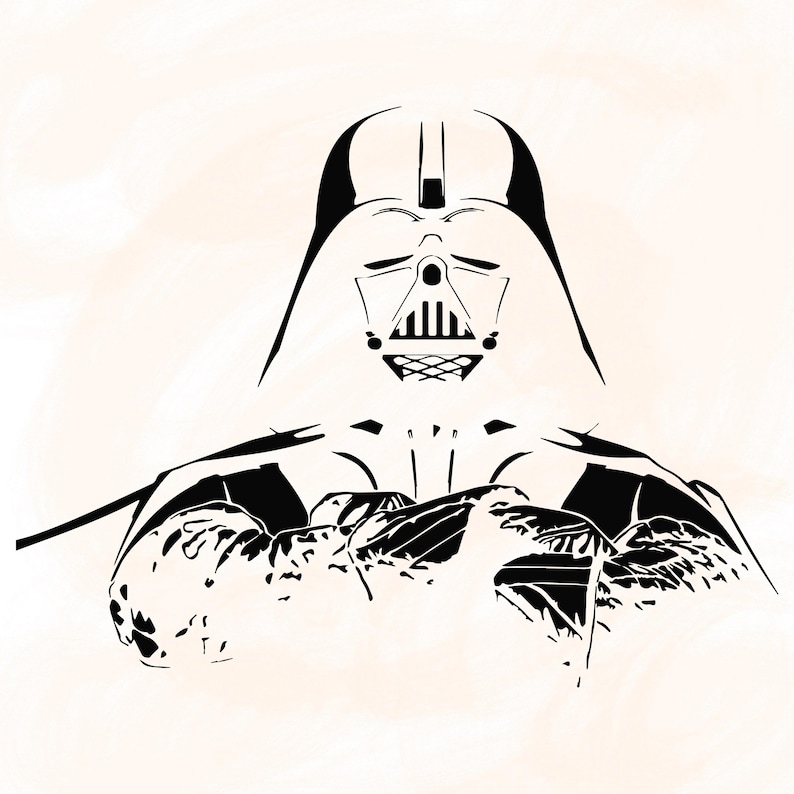 Darth Vader Anakin Skywalker Png, White / Black Darth Vader Svg, Anakin ...