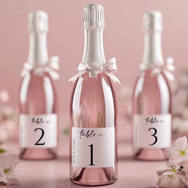 Wine Bottle Seating Chart - Etsy