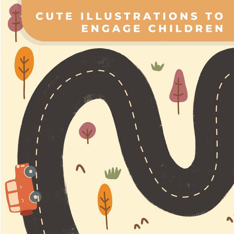 Road Breathing Mindfulness Poster for Kids - Instant Digital Download ...