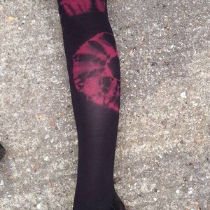 TIE DYE Tights - SUPERNOVA Colourway - 50 Denier Dip Dye, Fun, Unique ...