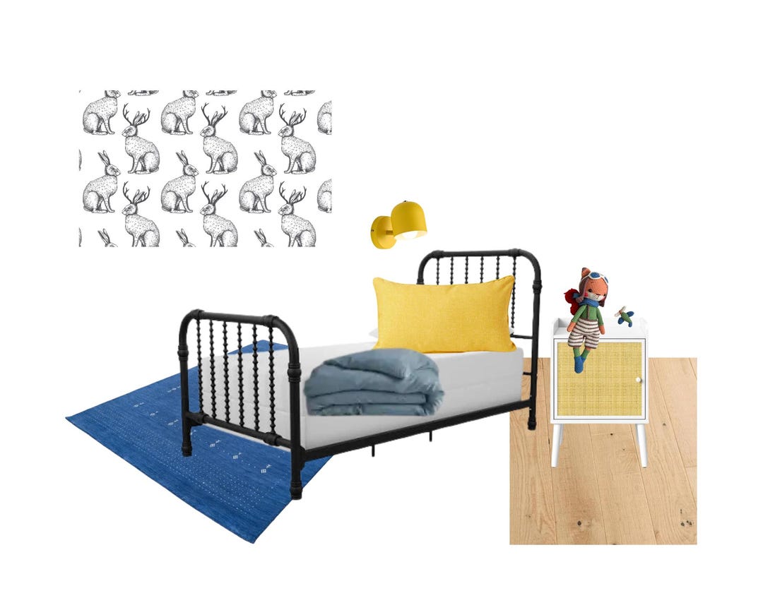 Jackalope Kids Bedroom Mood Board. Create This Exact Room for Your ...