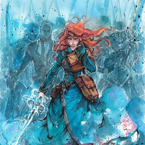 8x10" Fine Art Print of Shallan - Etsy