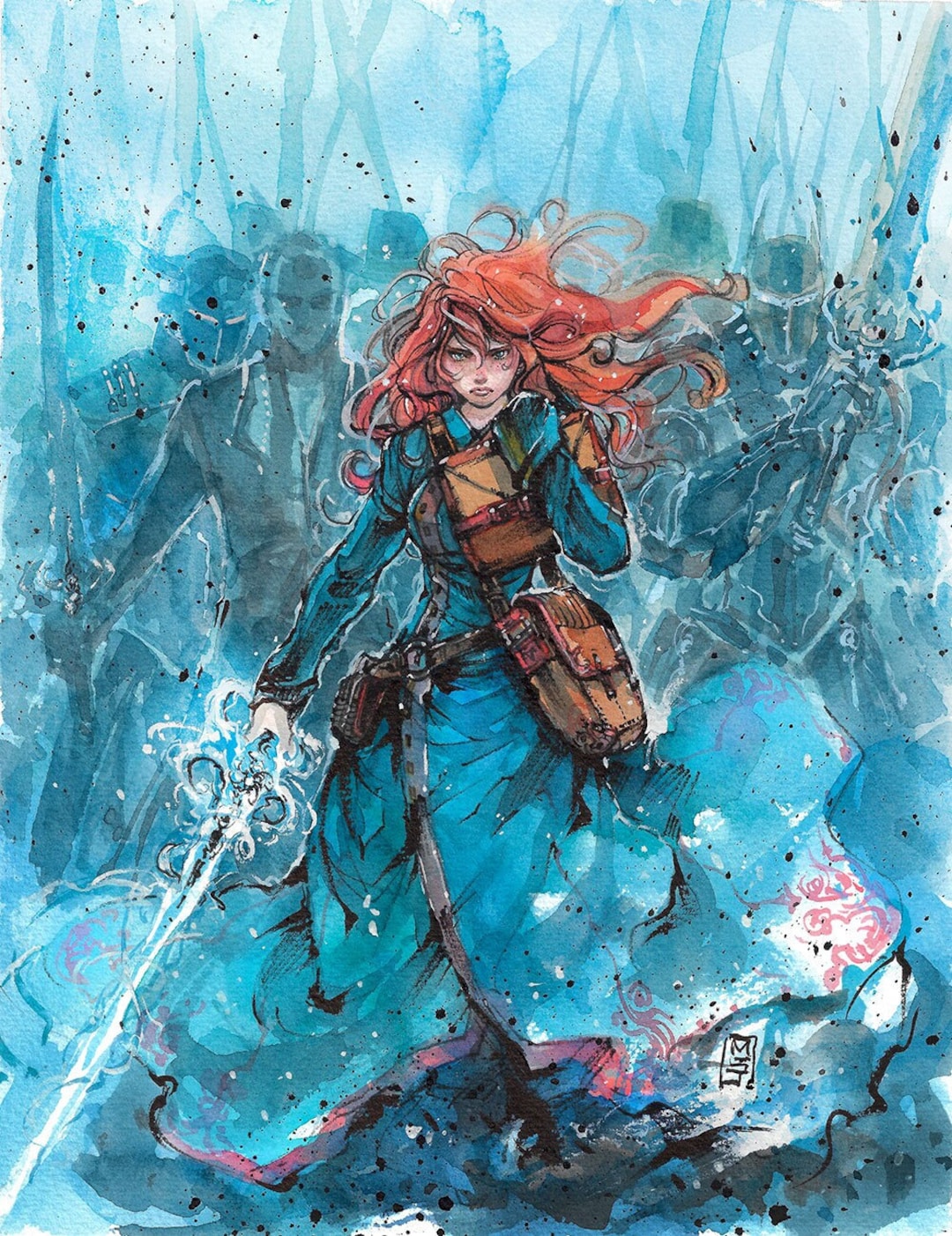8x10" Fine Art Print of Shallan - Etsy