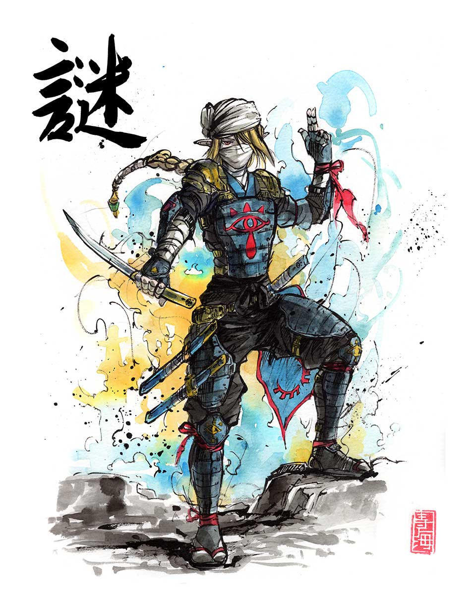 Sheik Twilight Princess Concept Art