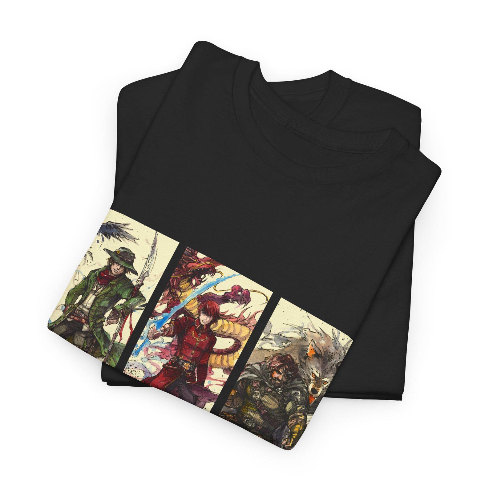 Wheel of Time Artistic Unisex Heavy Cotton Tee - Unique Graphic Shirt ...