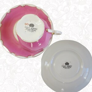 Vintage Pink Royal Albert Tea Cup and Saucer, Cup and Saucer Set, Gift ...