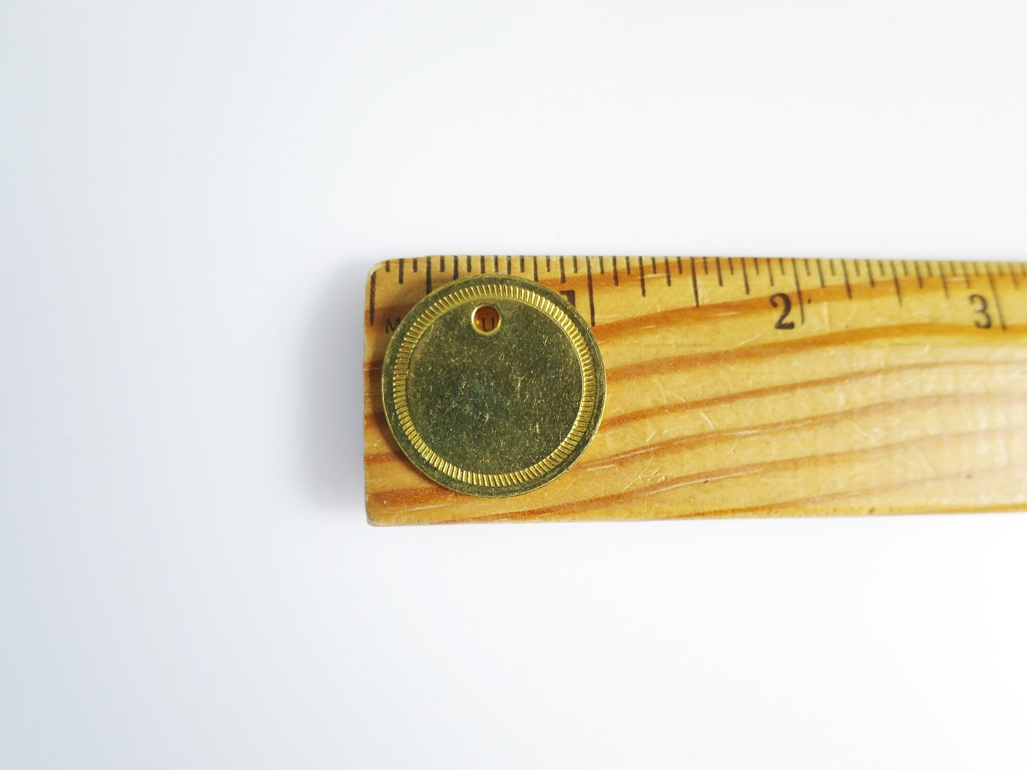 Lot of 10 Vintage Blank Brass Key Tags 1-inch Brass Key | Etsy