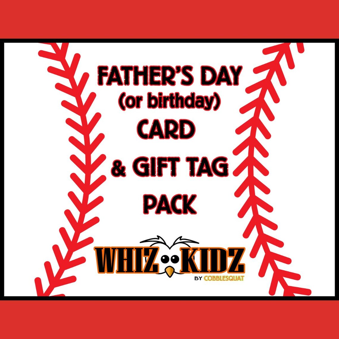 Father’s Day Card & Gift Tags | Printable Kids Activity | 5x7 Card |12 ...